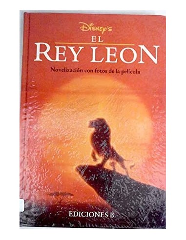 EL REY LEÓN novelización con fotos de la película